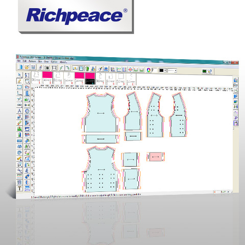 Richpeace garment CAD V9.0, Wholesale Software products on Tradees.com