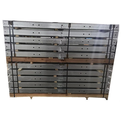 hot dip galvanized Steel Cross arm tube For Overhead Power Line ...