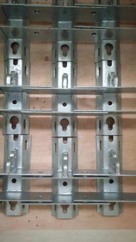 hot dip galvanized Steel Cross arm tube For Overhead Power Line ...