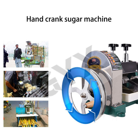Hand-Cranked Sugar Cane Machine Manual Juicer Desktop Commercial Juicer ...