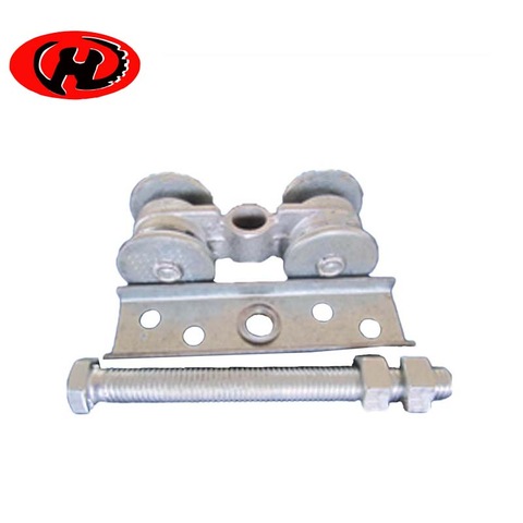 Steel Sliding Track Roller Hanging Barn Door Rail Trolley Wheel sliding ...