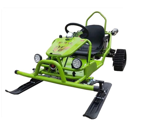 500W snow go kart single seat snowmobile buggy track go kart, Wholesale ...