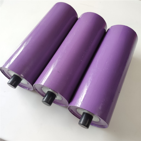 Conveyor steel flat carrying Idler pulley troughed idlers V-return ...