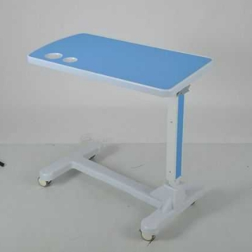 hospital patient Medical ABS adjustable overbed table folding moveable ...