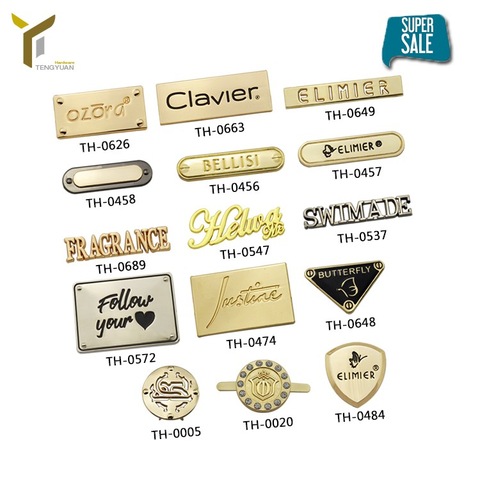 Metal Logo Labels For Handbags Companies, Factories Manufacturers ...