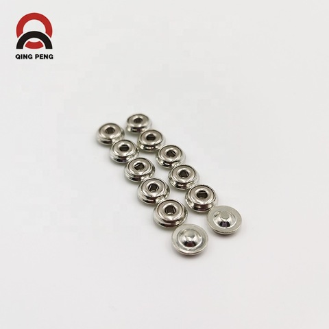 7mm ecg snap button nickel plating match with 2.2mm male medical ...