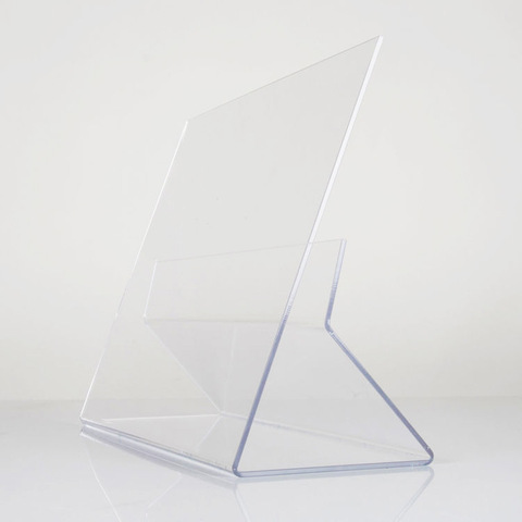 Clear Acrylic Menu Holder Custom Acrylic Table Menu Acrylic Menu Stand ...