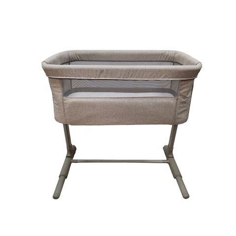 High Cribs Baby Travel King Size Cot Luxury Baby Bedside Crib Baby ...