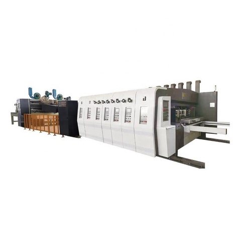 Best Apparence Carton Box Automatic Printing Making Machine Flexo Paper ...